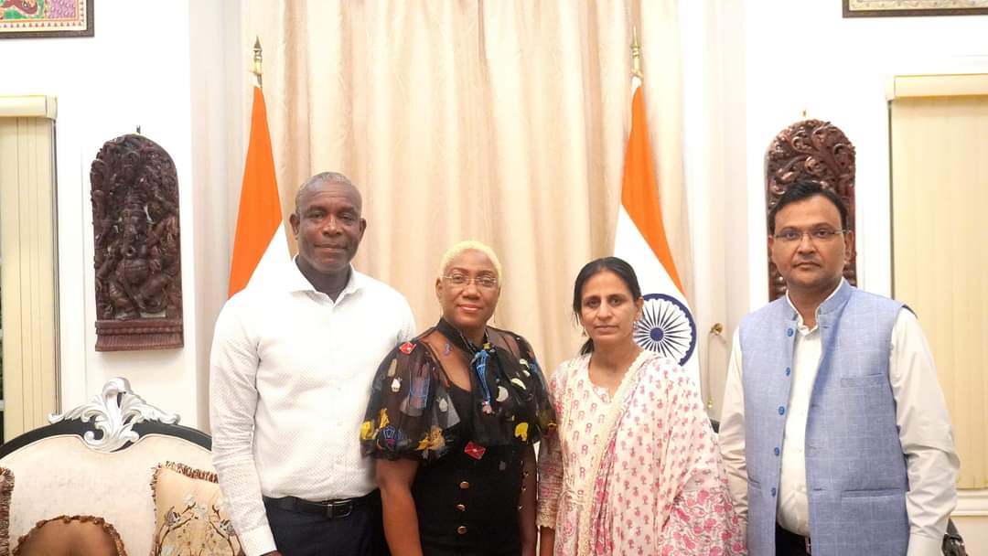 High Commissoner hosted Grenada's Minister of Foreign Affairs, Trade ...