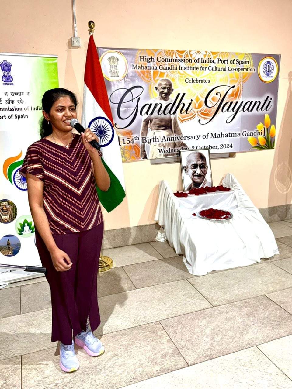 Celebration of Gandhi Jayanti for the first time in Grenada - Events ...